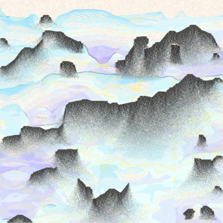 Hillhouse #28 — Arctic — fxhash