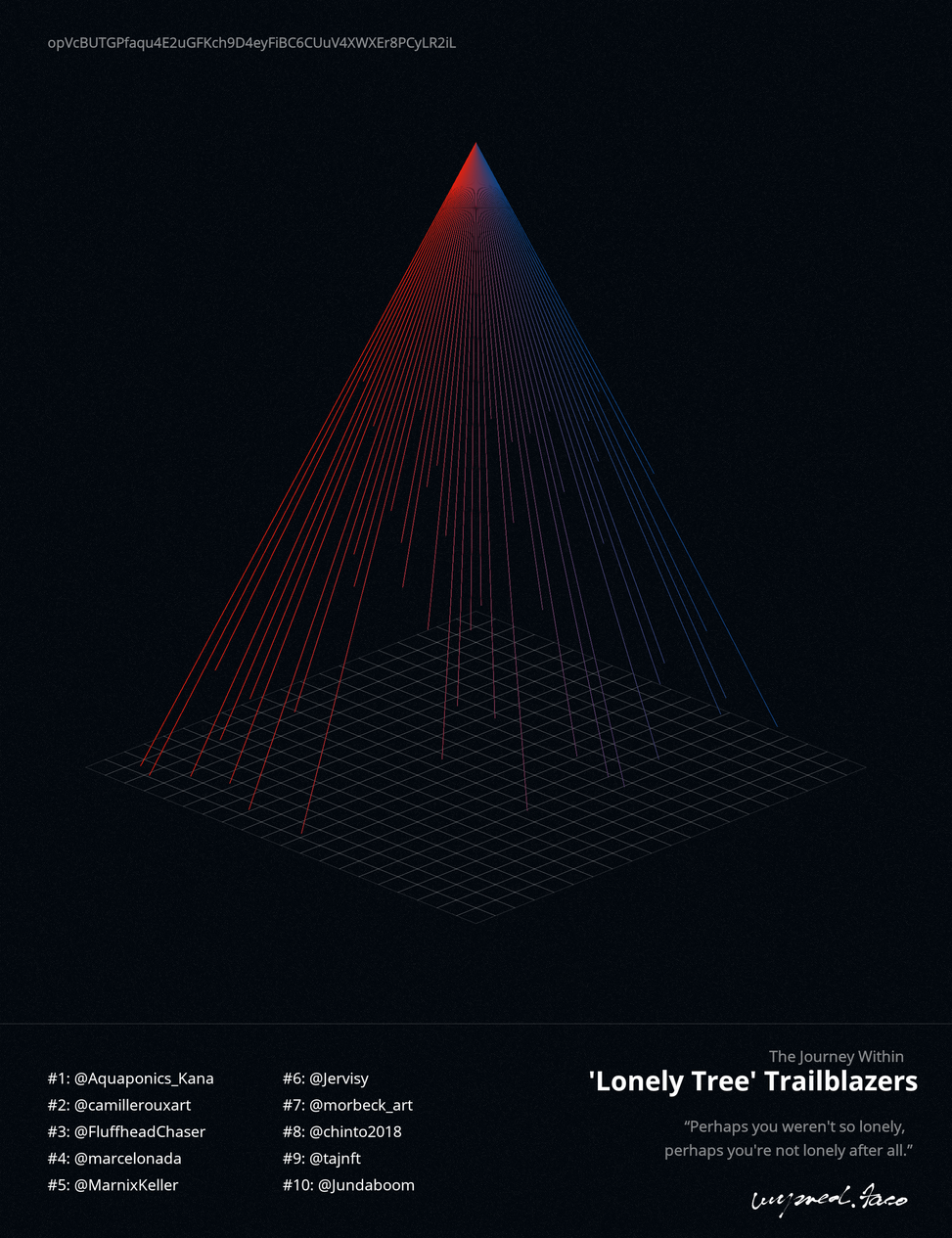 ‘Lonely Tree’ Trailblazers #1 — unpredictableTaco — fxhash