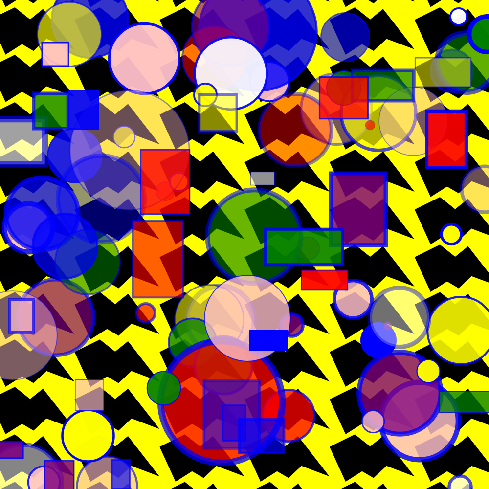 Hectic Shapes Fxhash