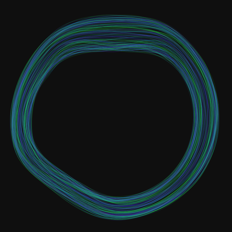 circular flow — fxhash